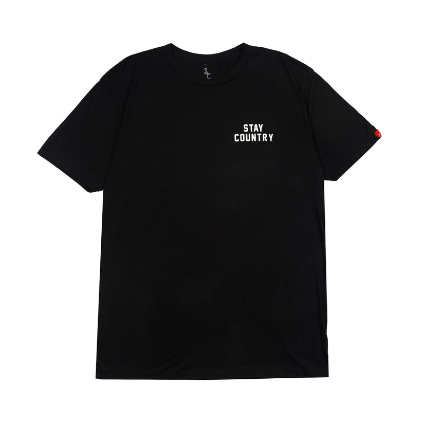 Country Shit Mikey Patch Tee – Stay Country